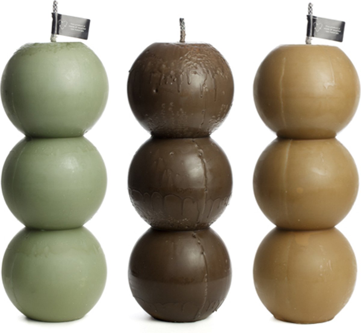 Cactula XXL buitenkaars | Ronde bollen | voor extra veel branduren | 90 ...