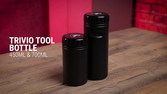 Trivio - Gereedschapsbidon Tool Bottle Zwart 700ML | bol