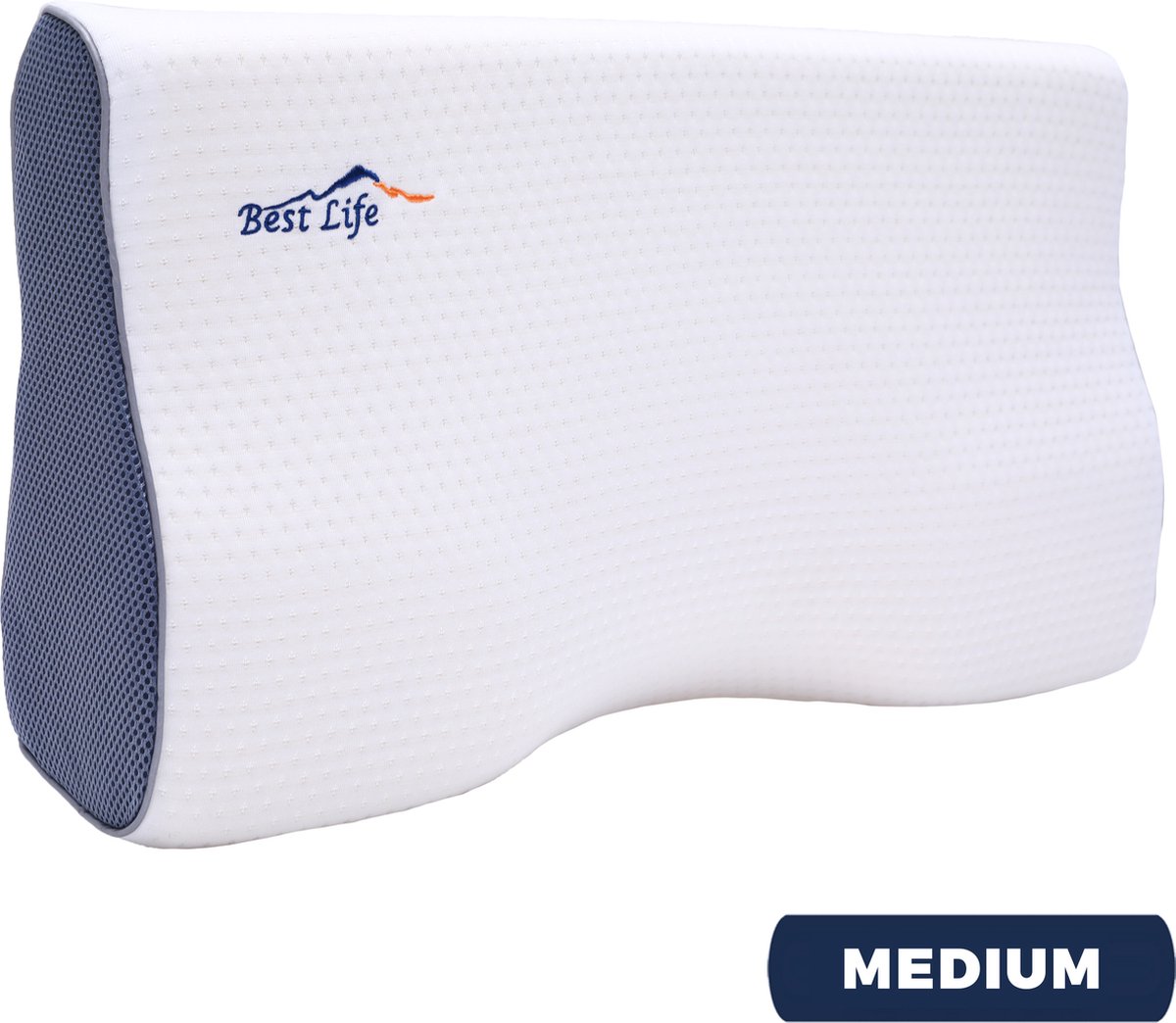 Best Life Ergonomisch Kussen - Hoofdkussen Nekklachten - Traagschuim Hoofdkussen -... | bol.com