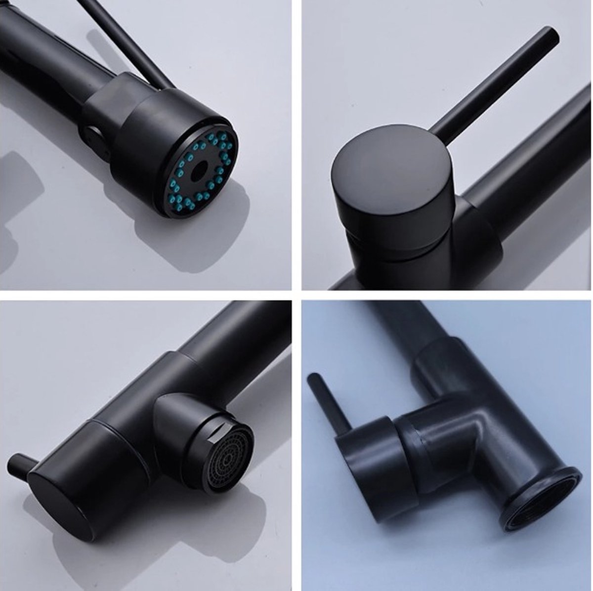 Keukenkraan – Luxe keukenkraan - Keukenmengkraan – Waterkraan – Keuken - Met... | bol.com