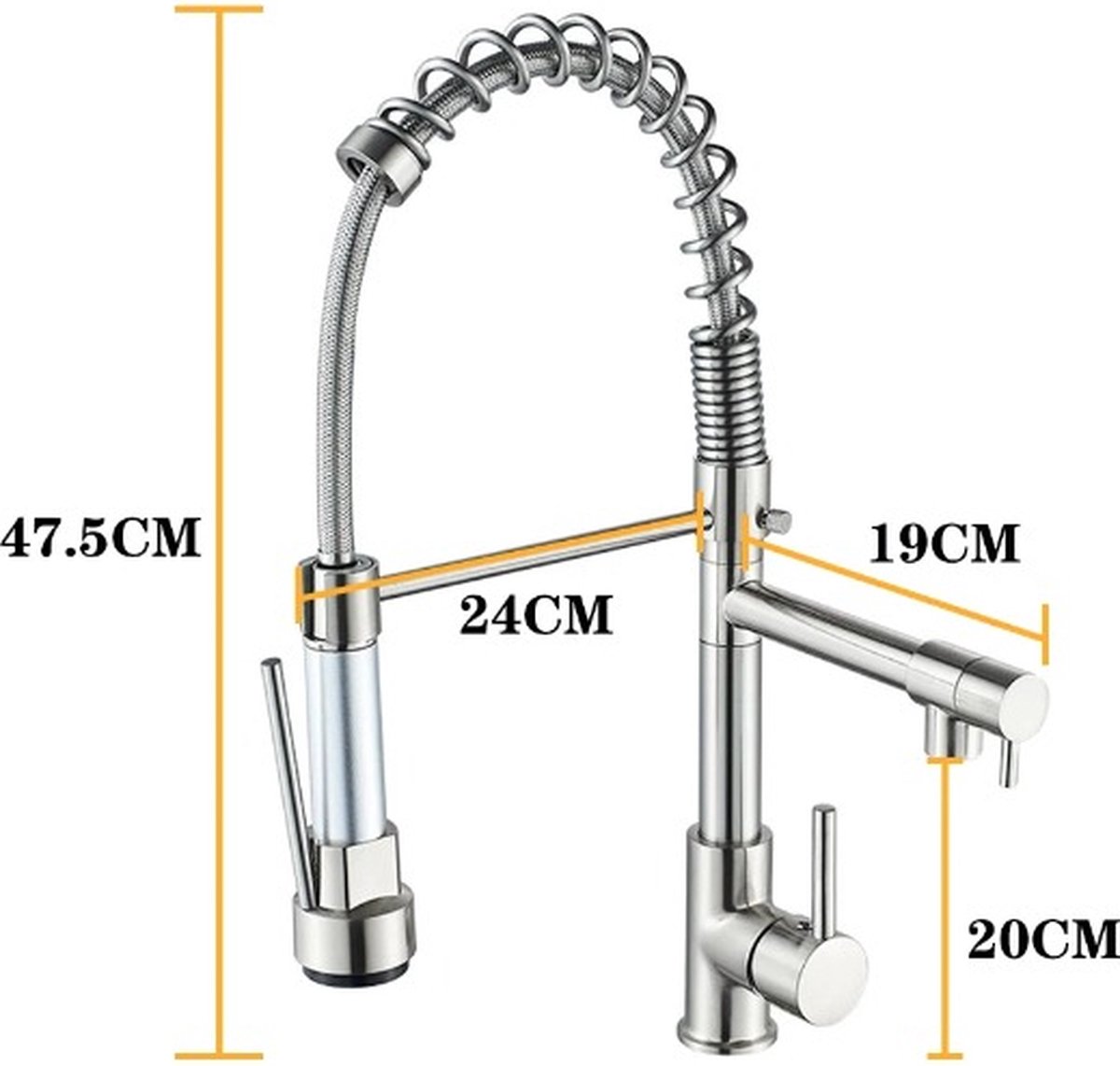 Keukenkraan – Luxe keukenkraan - Keukenmengkraan – Waterkraan – Keuken ...