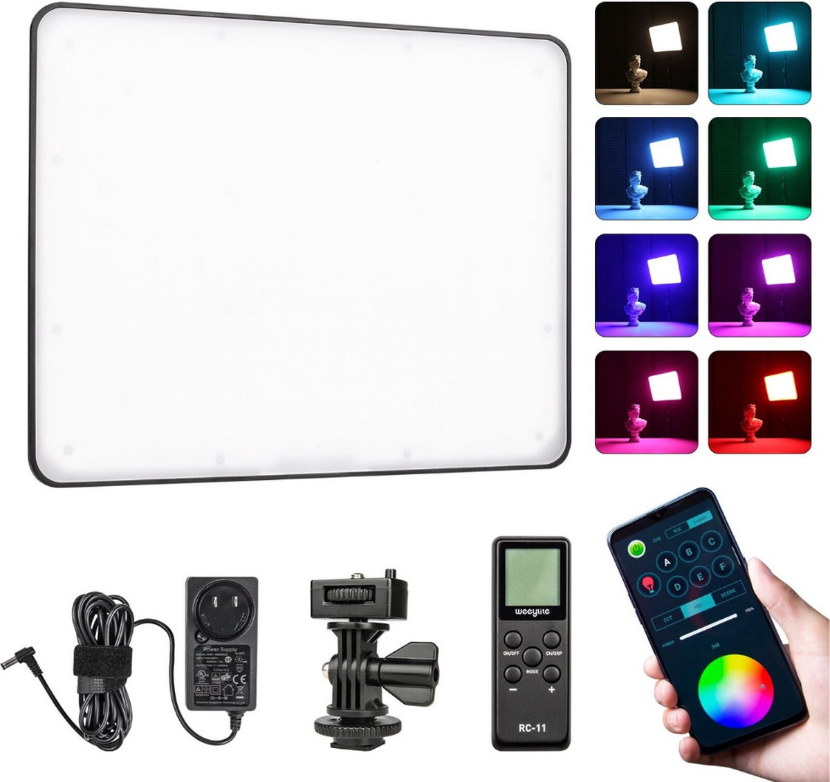 LED Licht Lamp - Video Lamp - Fotografie - Met LED Verlichting ...