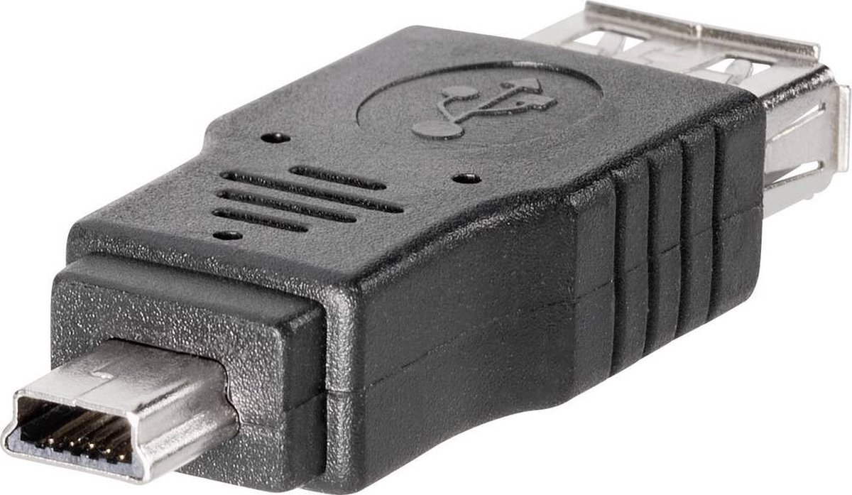 USB-adapter 10120275 USB-koppeling type A naar mini-USB-stekker type B ...