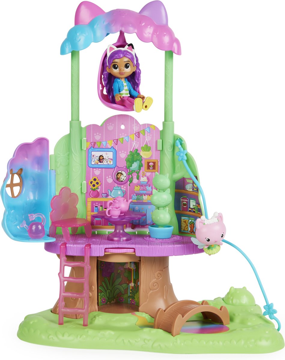 Gabby's Poppenhuis - Gabby en Kitty Fee's Boomhut - Gabbys Poppenhuis ...