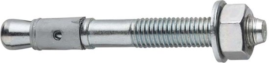 Spit-Fix3 M16x150/55 Ancre à chocs Fix 3 galvanisée (avec écrou et ...