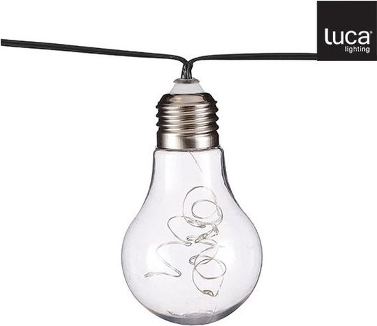 Luca Lighting Feestverlichting met Solar LED Verlichting - L180 cm ...