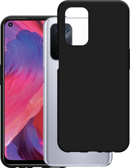 Oppo A74 5G hoesje - Soft TPU Case - Zwart | bol.com