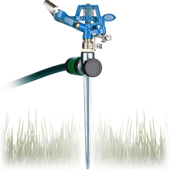 Relaxdays Tuinsproeier 360° - sprinkler - 12m reikwijdte ...