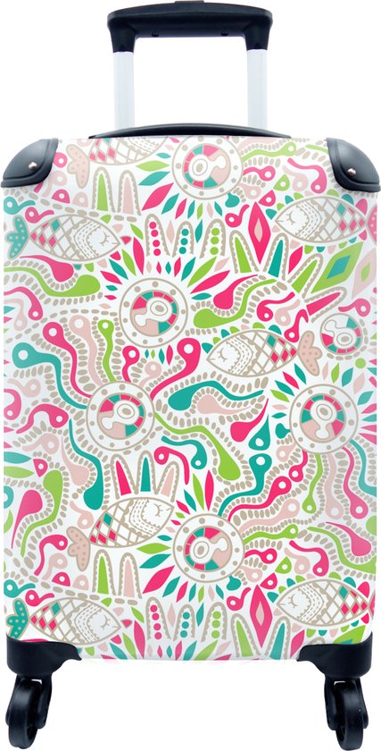 Valise - Motif - Ados - Poisson - Grenouille - Bagage à main cm ...