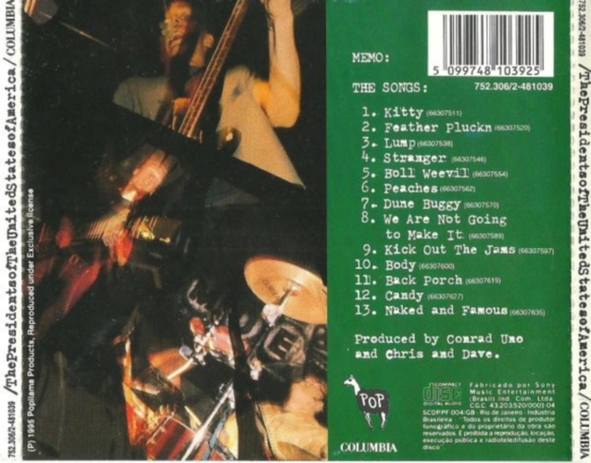 The Presidents Of The United States Of America, Presidents Of The USA ...