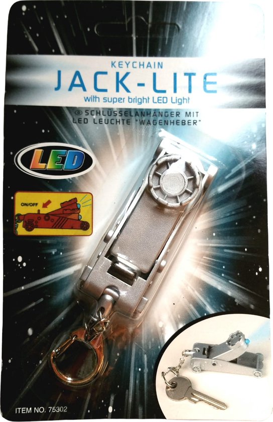 Sleutelhanger Jacklite ledlight | bol.com