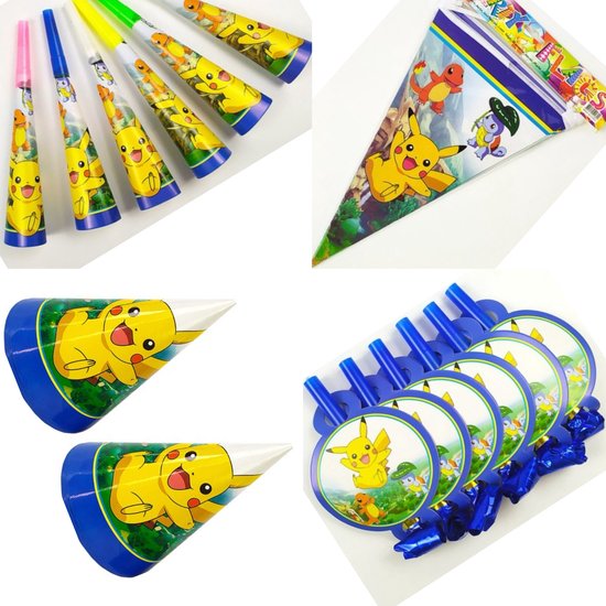 Pokémon versiering Verjaardag set pakket | Pokémon verjaardagsfeestset ...