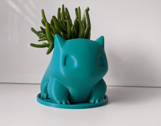 MaaksNL Pot de fleurs Pokémon Bulbizarre - Vert herbe | bol.com
