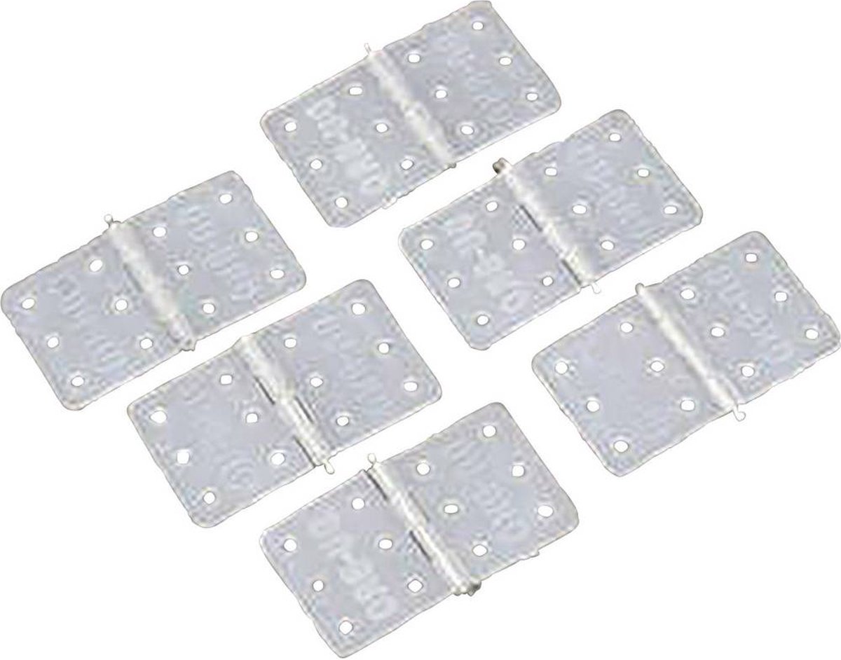 DU-BRO Hinges 11/28 Scharnier Rechthoekig Polyamide (l x b) 28 mm x 11 ...