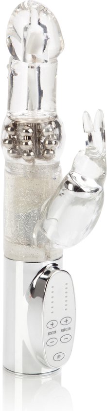 CalExotics - Platinum Coll. Jack Rabbit - Vibrators Double Zilver | bol.com