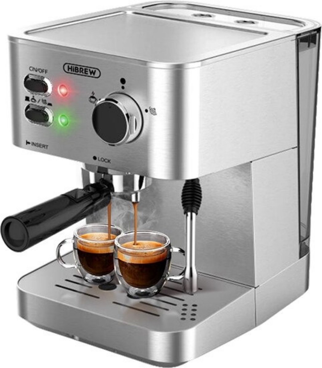 Hibrew Espresso machine - Koffie maker - Koffiezetapparaat ...