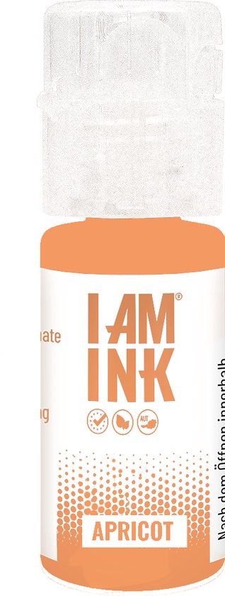 I AM INK - Apricot 10ml | Premium Professionele Tattoo Inkt | Reach ...