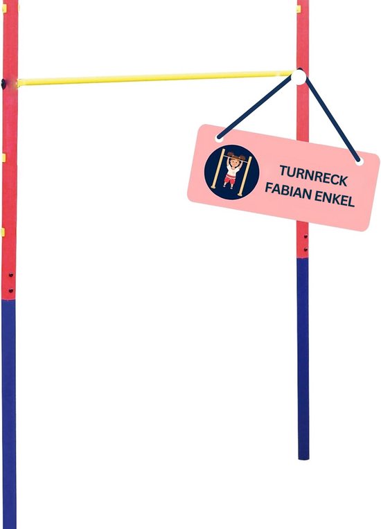 Turnrek - Rekstok - Duikelrek - Tuinrek - Rood met Blauw | bol