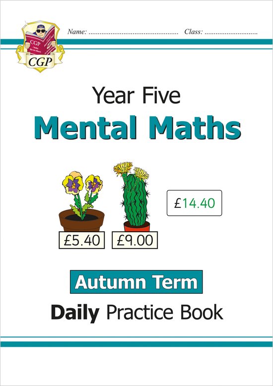 CGP Year 5 Daily Workbooks- KS2 Mental Maths Year 5 Daily Practice Book ...