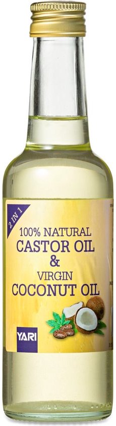 Yari 100% Natural Castor Oil & Virgin Coconut Oil | bol