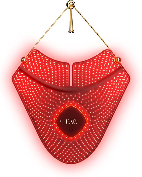 FAQ 211 Anti-aging LED-masker voor nek en decolleté | bol