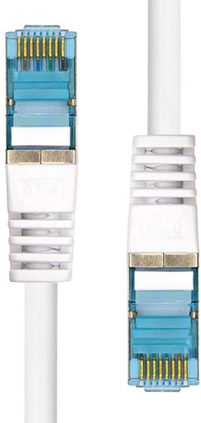 ProXtend 6ASFTP-07W netwerkkabel Wit 7 m Cat6a S/FTP (S-STP) | bol