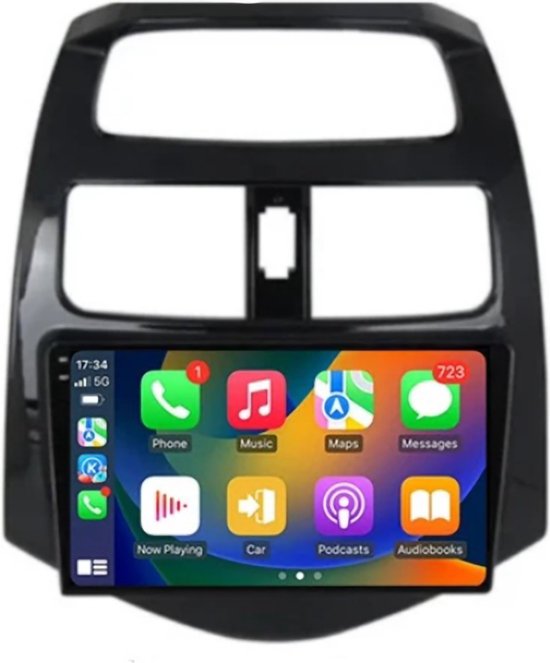 Chevrolet Matiz Autoradio met CarPlay - Geschikt voor Beat 2009-2015 | bol