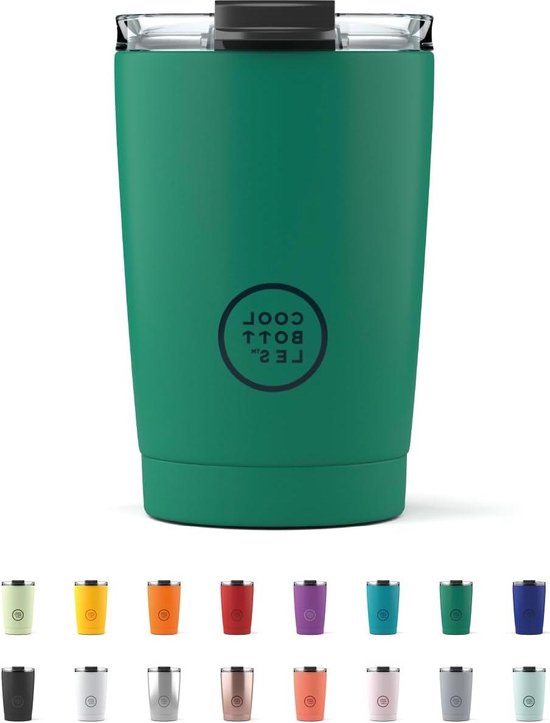 Thermosbeker 330 ml - 5 uur warm 10 uur koud - BPA Vrij - Vivid Quetzal ...
