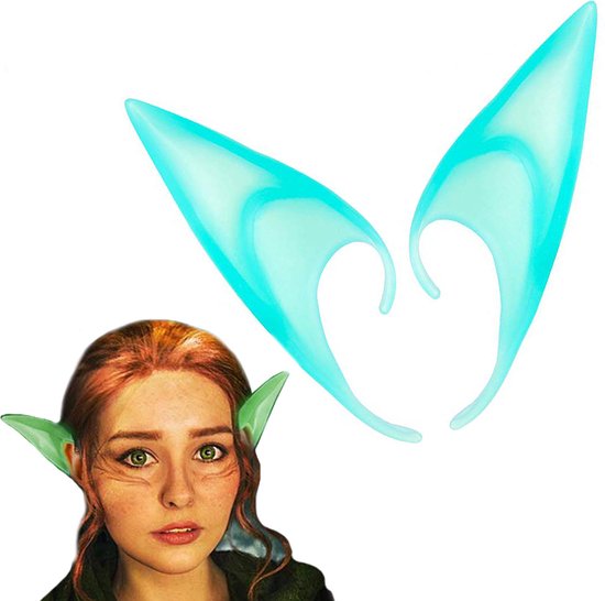 Elfen Oren Glow in the Dark - Latex Soft Ears voor Cosplay - Universeel ...