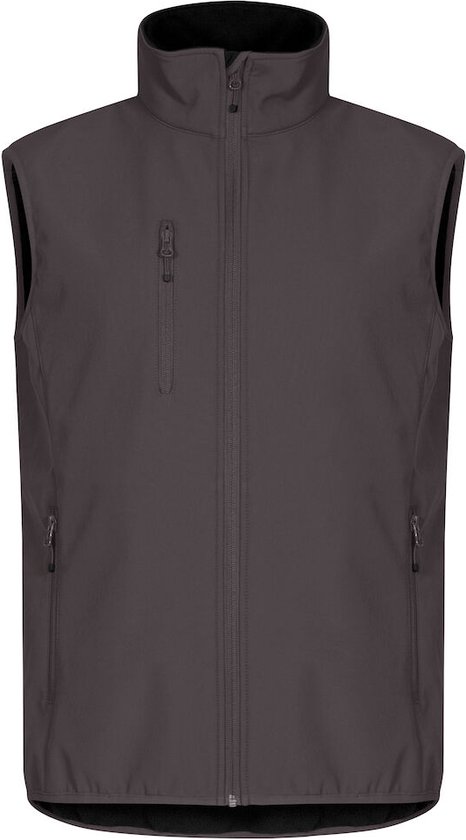 Clique Classic Softshell Vest 0200911 - Donkergrijs - L | bol