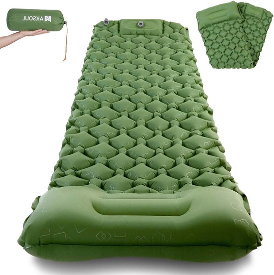 Ultralight Insulation Mat Self-Inflating Sleeping Mat - Thin Portable Compact Wide Mat... | bol