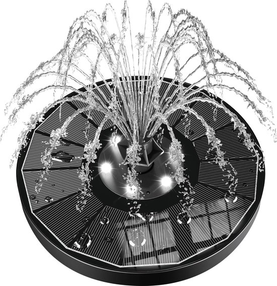 Fontein op Zonneenergie - Solar Fontein - Water Fontein - Geschikt voor ...