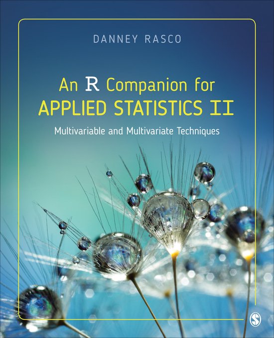 An R Companion for Applied Statistics II | 9781071815571 | Rasco ...