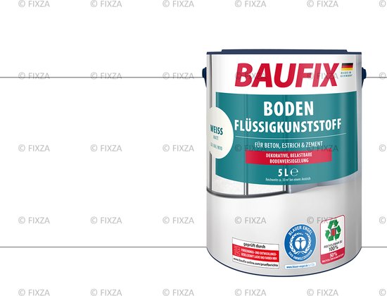 BAUFIX Betonvloer verf wit 5 Liter | bol