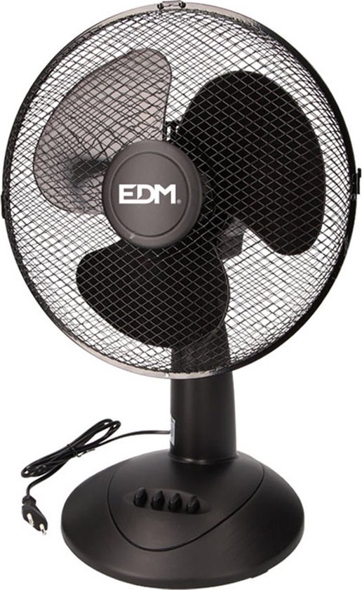 Table Fan EDM Black 45 W | bol
