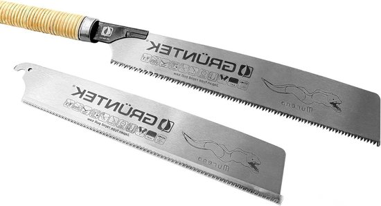 Japanse zaag 300 mm - 2 bladen - voor grove en fijne snede - trekzaag ...