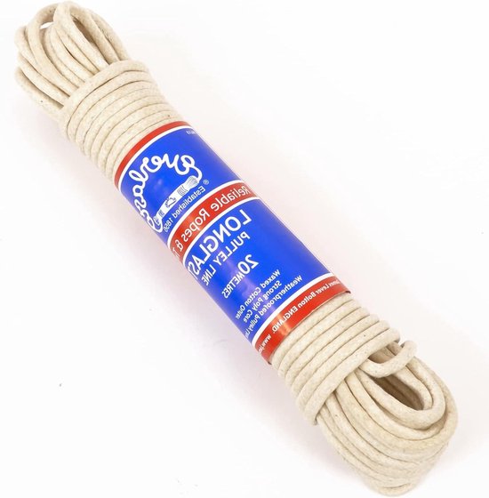 PULLEY LINE natuurlijk 30M - Everlasto rope washing line | bol