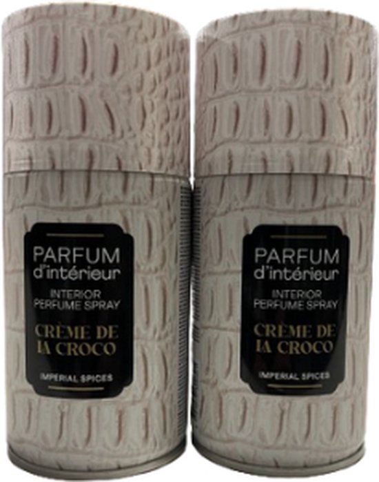 Interieurparfum - Creme De La Croco - Set van 2 - Multicolor - 250 ml ...
