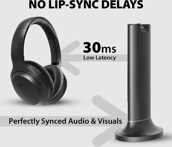 Avantree - Opera Plus Wireless Headphones for TV Watching with ...