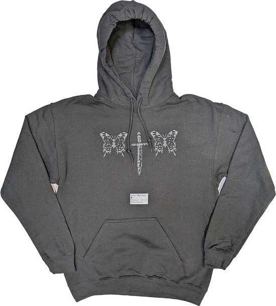 Post Malone - Butterfly Knife Hoodie/trui - S - Zwart | bol