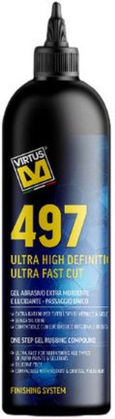 VIRTUS Polijstpasta 497 UHD ultra fast cut | One step | Car detailing ...