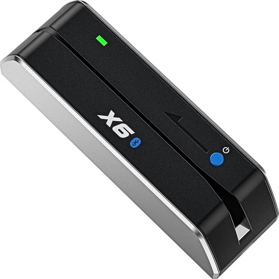 MSR605/MSR606 Credit Card Reader Writer - Bluetooth & USB - Inclusief ...