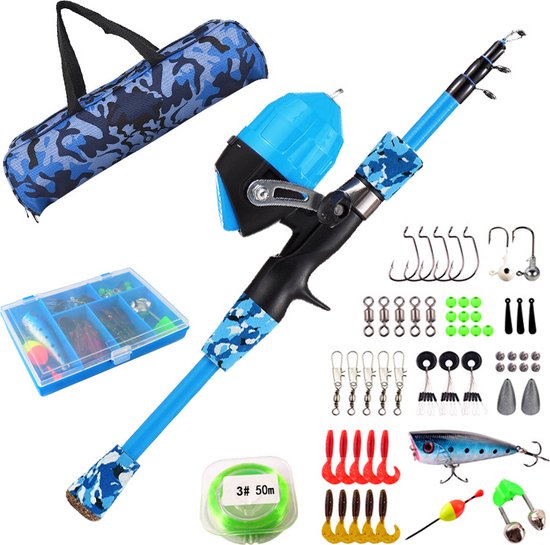 Vishengel Set Voor Beginners - 1.2M - Inclusief opbergtas en ...