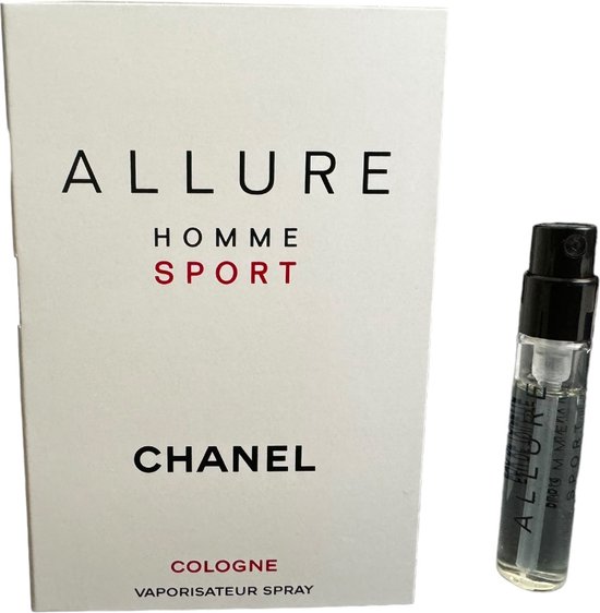 Chanel - Allure Homme Sport - 2 ml Cologne Original Sample | bol