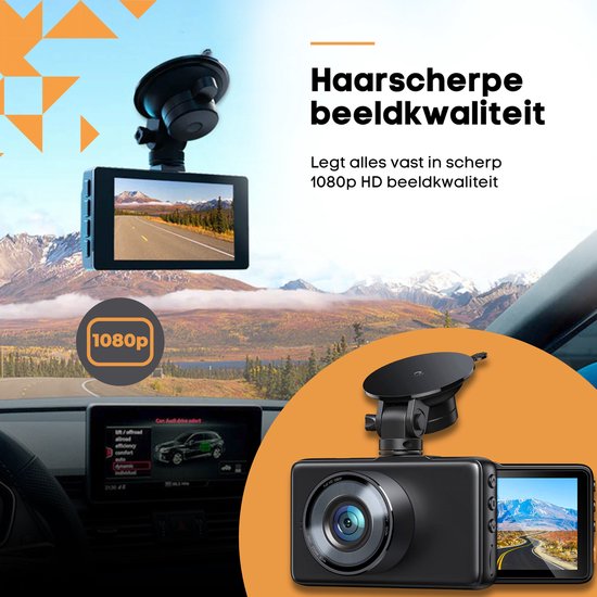 Avalect RoadPro Dashcam voor Auto - 2024 - Auto Camera Voor en Achter ...
