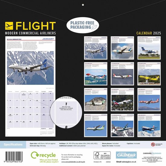 Flight Kalender 2025 | bol