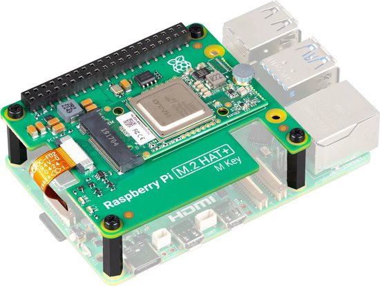 Raspberry Pi AI-kit (M.2 hat + Hailo 8L accelerator) | bol