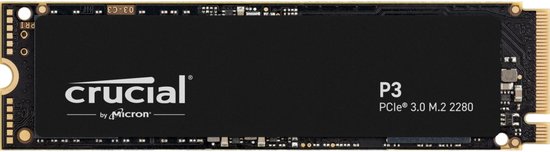 Crucial P3 SSD - M.2 NVMe Drive - tot 4TB opslag - P3 | bol