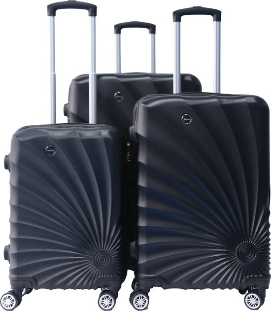 Kofferset Traveleo Babij - 3-delig - Complete Set - Koffer - Handbagage ...