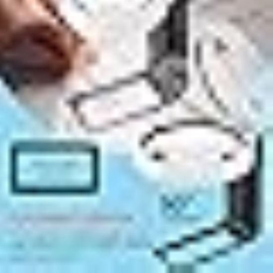 Groot 4.3 inch vergrootglas 25X 35X met licht en standaard, Handheld ...